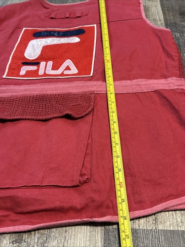 Vintage Fila Field Tactical Fishing Vest Medium | eBay