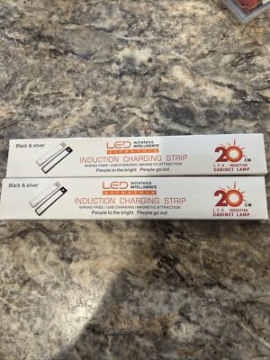 LED wireless Intelligence Ultra thin Induction Charging Strip Silver | eBay