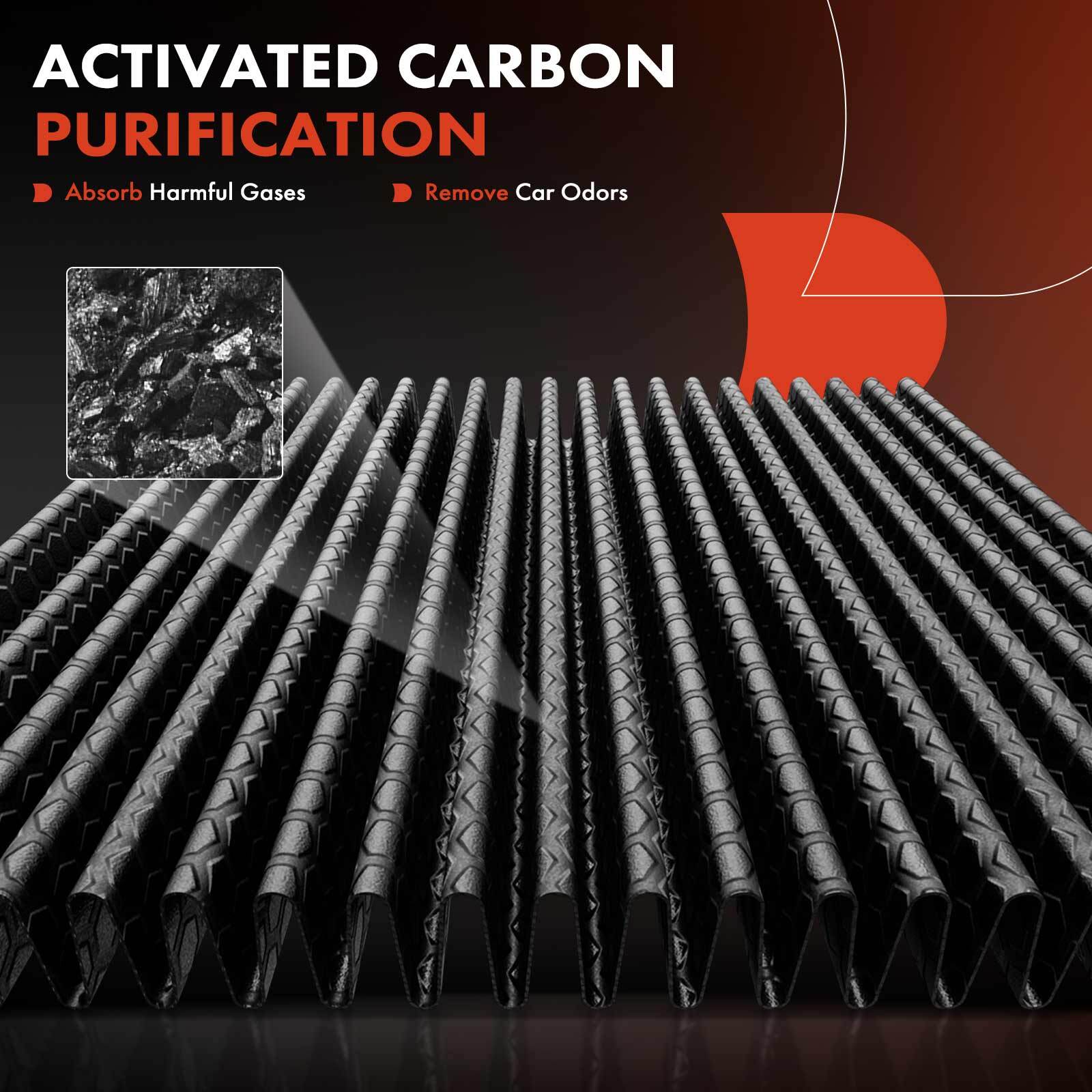 Activated Carbon Cabin Air Filter for Ram ProMaster 1500 2500 14-23 ...