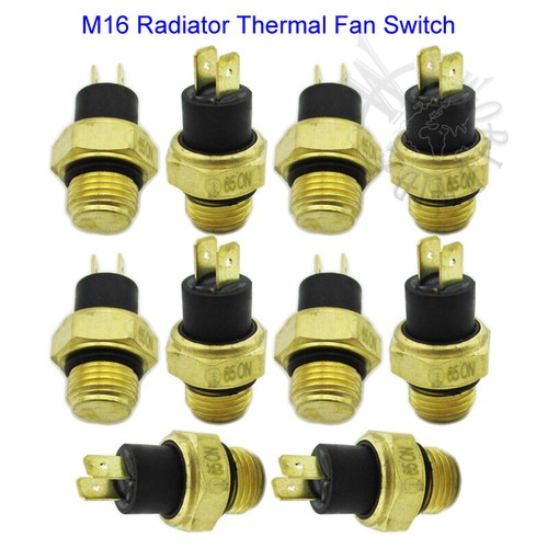 M16 Radiator Thermal Fan Switch For 250cc Water Cooled ATV Quad Scooter ...