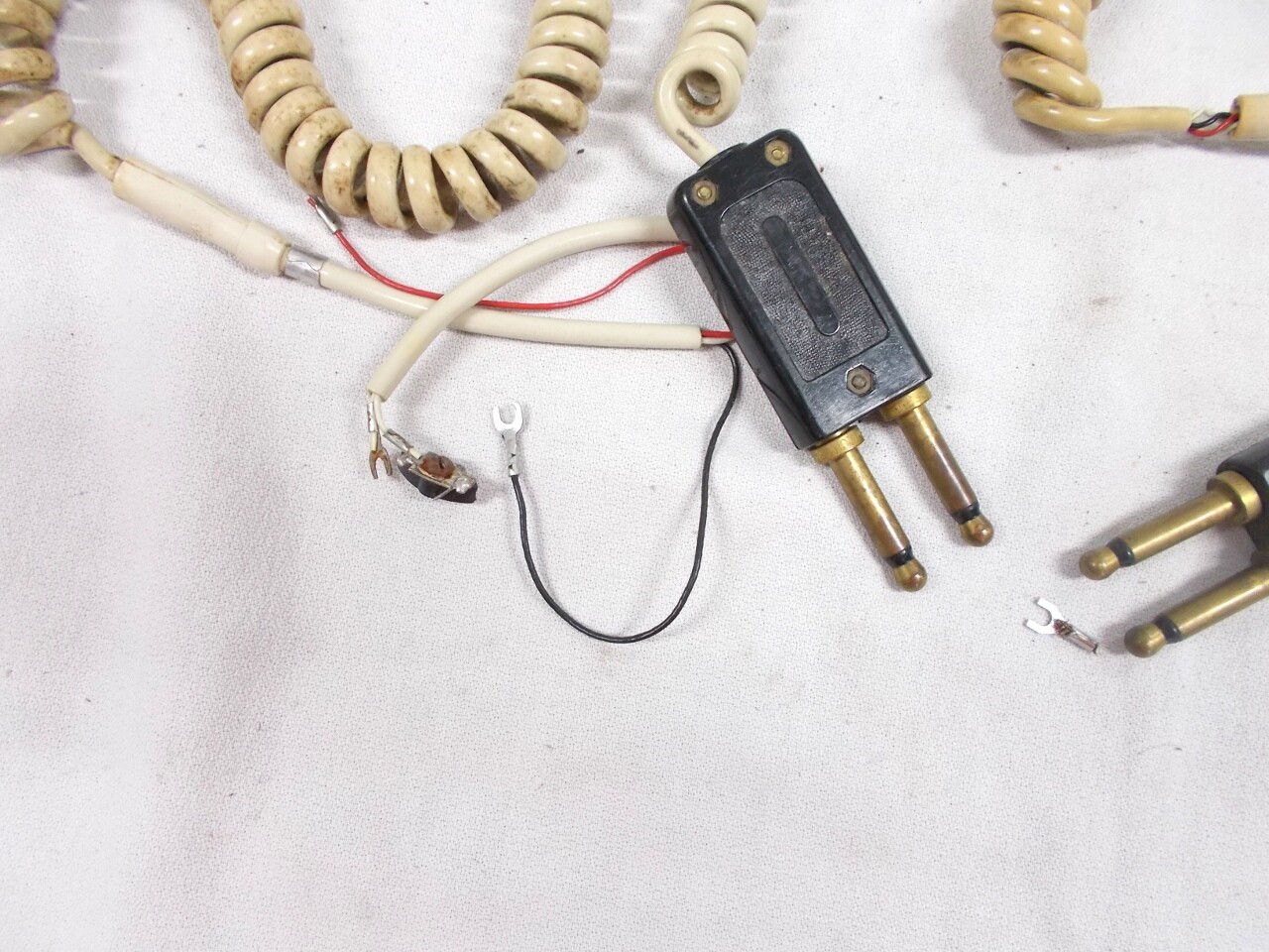 2 Western Electric Double Plug Switchboard Plugs #PJ327 | eBay