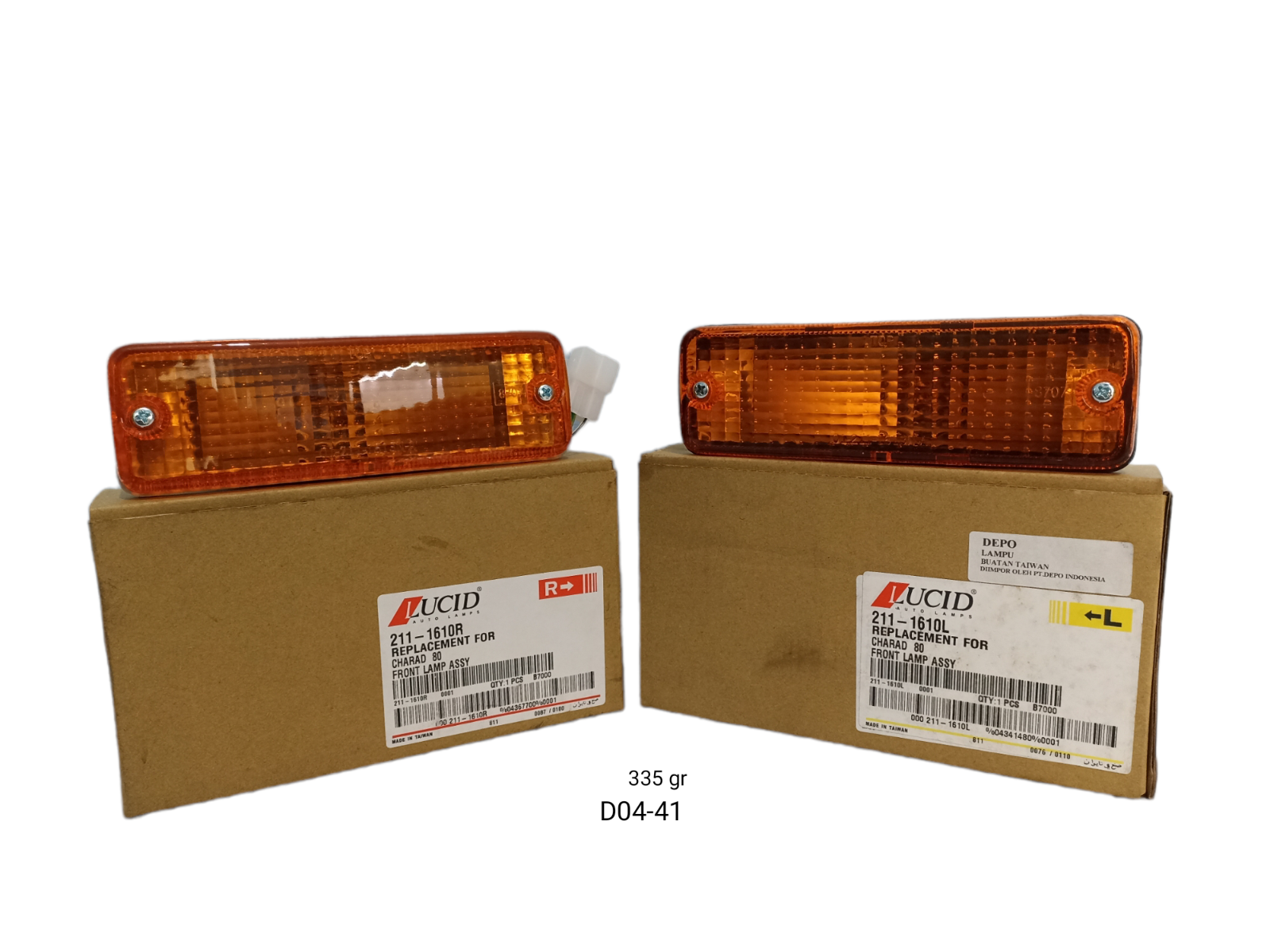 PAIR DAIHATSU CHARADE G10 CHARMANT A35 TURN SIGNAL LIGHTS BUMPER | eBay