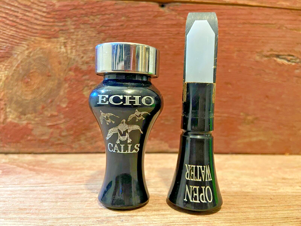 Echo Calls Open Water Acrylic Single Reed Duck Calls--Black | eBay