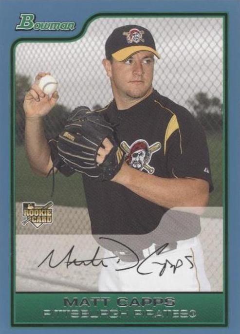 2006 Bowman - Matt Capps #205 Blue /500 for sale online | eBay