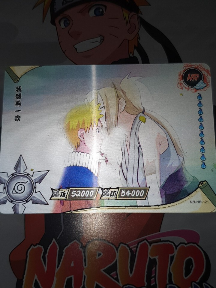 CARTE NARUTO KAYOU HR-121 NARUTO ET TSUNADE / NAWAKI ET TSUNADE | eBay