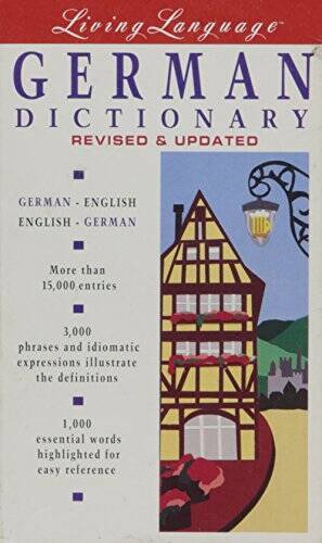 Living Language, German Dictionary - Mass Market Paperback - GOOD ...