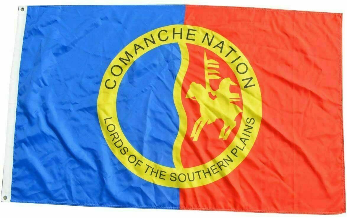 Comanche Tribe Flag Comanche Nation Flag By Fun With Flags Wall Art