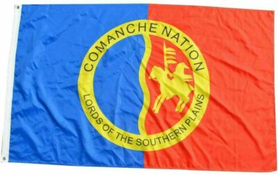 New Comanche Nation Banner Flag Native American Indian Tribe Tribal ...