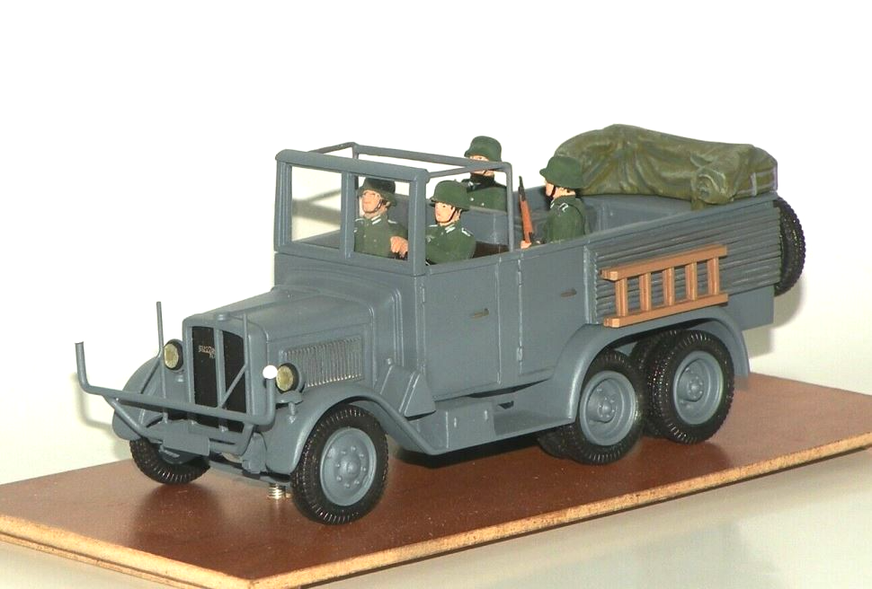 1/43 KIPER/CHASS 1931-35 BÜSSING-NAG G31 WEHRMACHT 6X4 OPEN BUSSING NOT ...