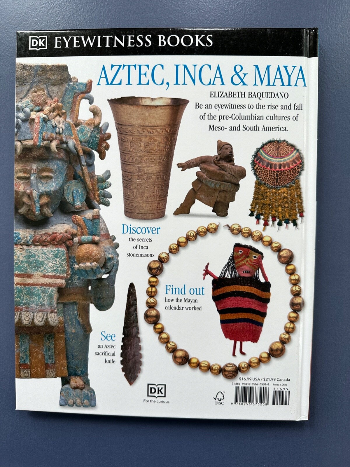 DK Eyewitness Book: Aztec Inca and Maya. Brand new hardcover book | eBay