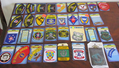 385 Military Patch Insignia Collection Army Marines Air Force Specs Div ...
