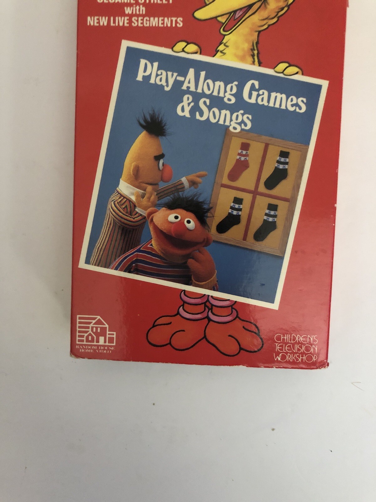 Sesame Street Play Along Games & Songs(VHS,1986)TESTED-RARE VINTAGE ...