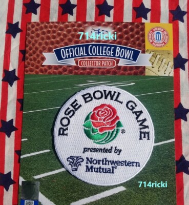 2019 Rose Bowl Game presented by Northwestern Mutual Patch Ohio State ...