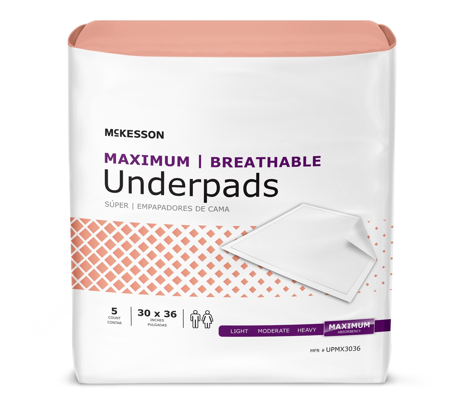 70 McKesson Max Maximum Absorbency Adult Disposable Bed Pad XL ...
