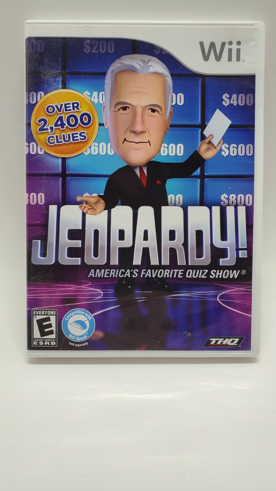Jeopardy (Nintendo Wii, 2010) COMPLETE *FREE FAST SHIPPING ...