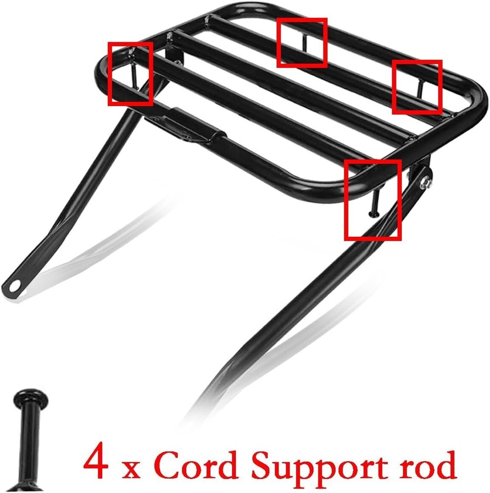 Mini Bike Rear Cargo Rack Assembly Kit for Coleman CT200U EX BT200X ...