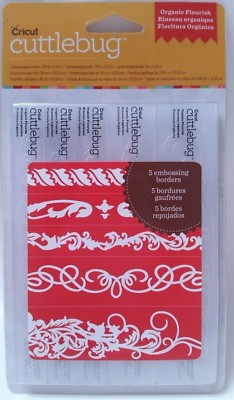 CRICUT CUTTLEBUG EMBOSSING BORDERS Organic Flourish | eBay