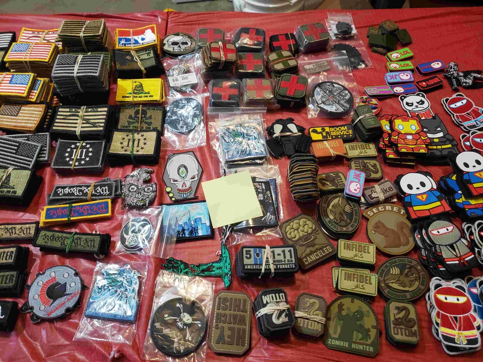 Assorted Hook and Loop Morale Patches | eBay