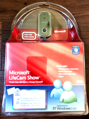 CLEARANCE -Microsoft LifeCam Show USB Webcam For School/Office HD 2.0 ...