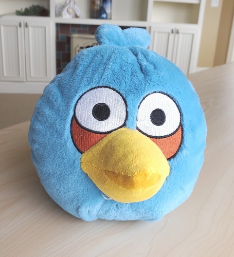 Angry Birds Jay Plush Blue Bird Commonwealth Stuffed Animal Good Stuff ...