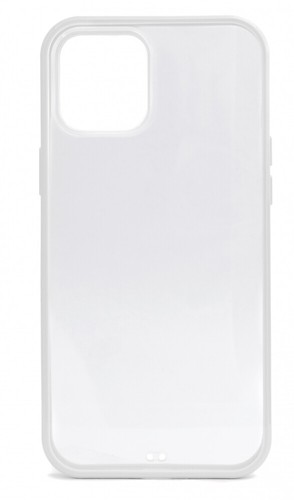 Silicone Protective Case in White Transparent Cover for iPhone 12 Mini ...