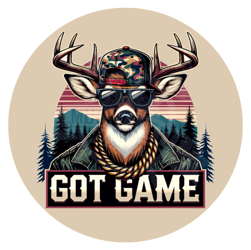 Hunting (Got Game) - 4" Vinyl Decal Car Window Bottle Cup Cooler ...
