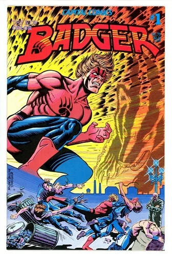 THE NEW COLOR BADGER #1 CAPITAL COMIC BOOK | eBay