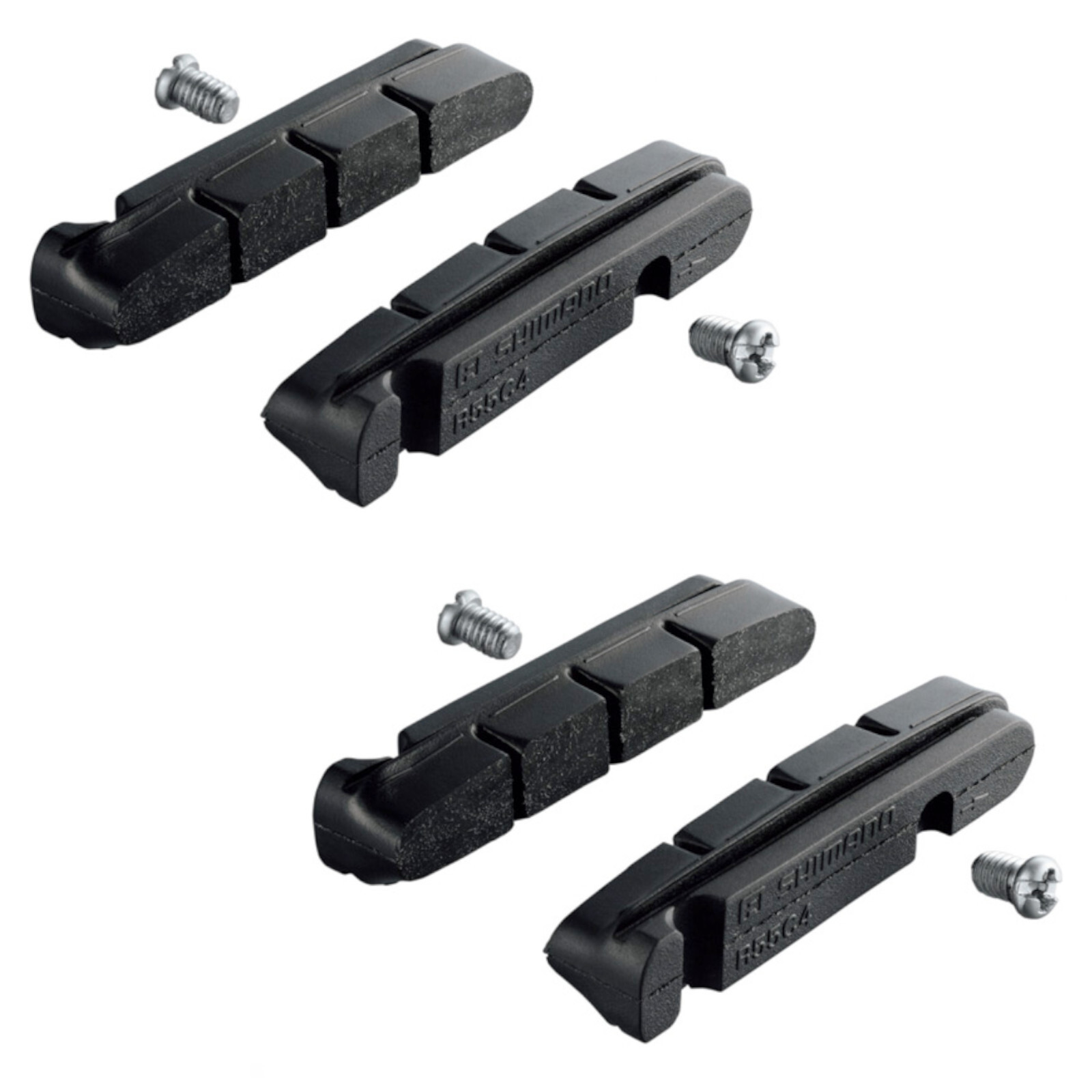 Shimano R55C3 Ultegra Dura Ace 105 Road Bike Brake Pads - Pack of 4 for ...