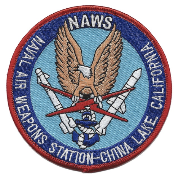 4" NAVY NAWS CHINA LAKE CALIFORNIA CA EMBROIDERED PATCH | eBay
