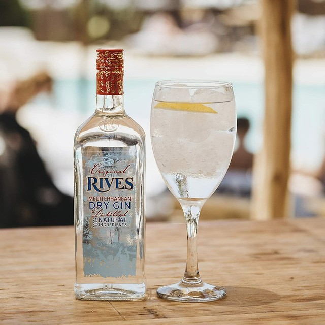 3 Botellas de Ginebra Original Rives London Dry Gin 1litro 37 5 Vol ...