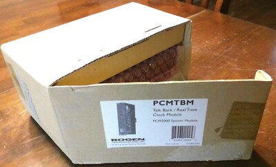 Bogen PCMTBM Talk Back Real Time Clock Module PCM2000 System Module | eBay