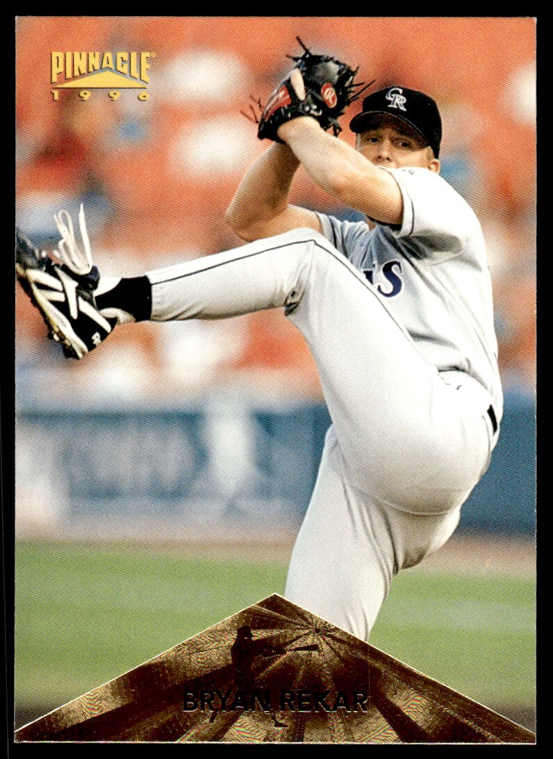 1996 Pinnacle Baseball Card Bryan Rekar Colorado Rockies #48 | eBay