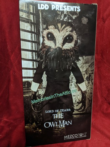 Onhand MEZCO Living Dead Dolls Lord of Tears Owlman 10" Lawrie Brewster ...