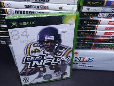 2001 XBOX SEGA SPORTS NFL 2K2 RANDY MOSS MINNESOTA VIKINGS (IGS READY ...