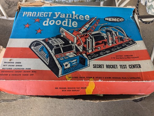 Project Yankee Doodle Rocket Launcher - REMCO - 1959 | eBay