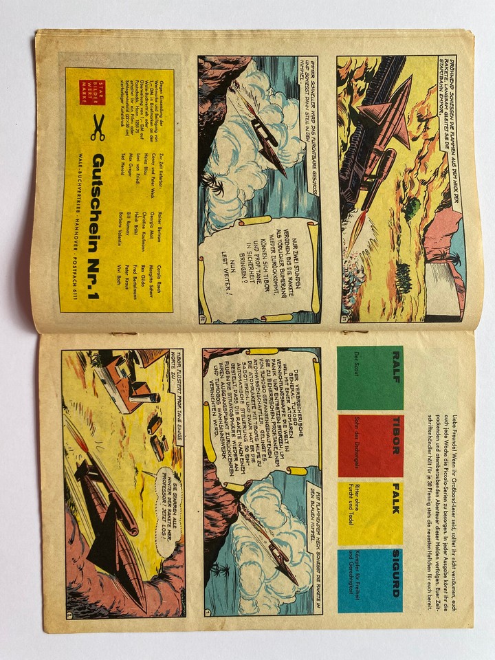 Nr. 19 Tibor Held des Dschungels Feuervogel 1 startet Lehning Verlag ...