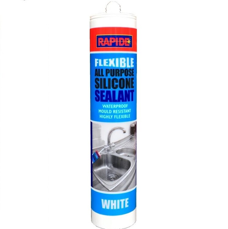 WATERPROOF SILICONE SEALANTS ALL PURPOSE ACRYLIC WHITE CLEAR BLACK ...