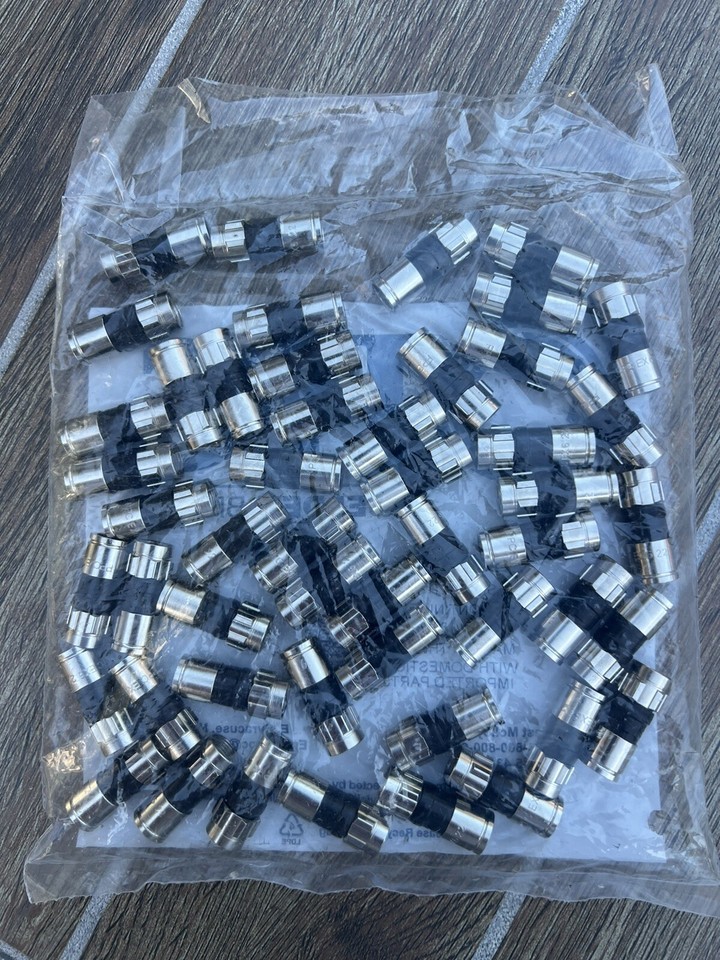 PPC BELDEN 1000 EX6PLUS -X CABLE RG6 COAX COMPRESSION FITTINGS ...