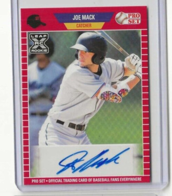 2021 JOE MACK LEAF PRO SET AUTO BLASTER ROOKIE CARD LOOK NICE | eBay