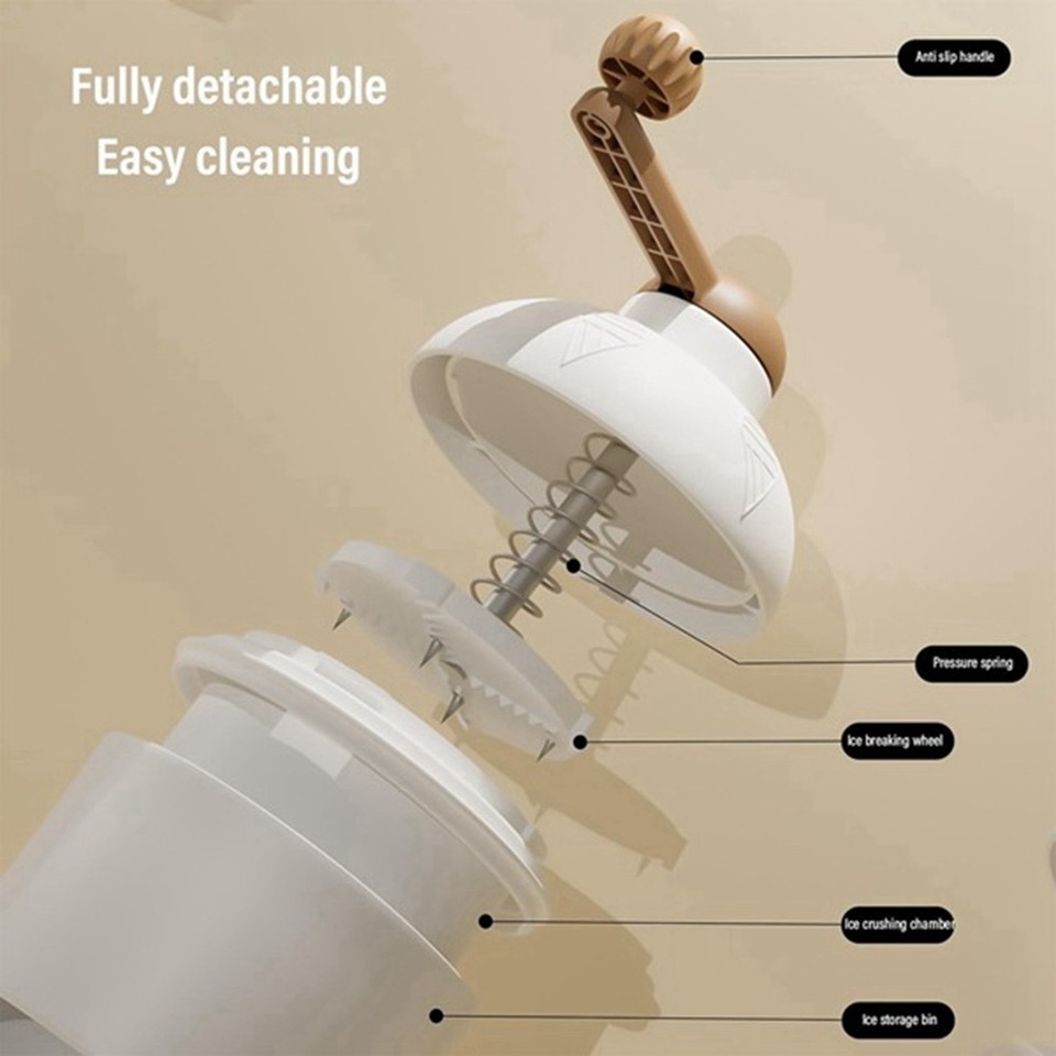 Shaved Ice Machine Ice Crusher Hand Operated Shaved Ice Maker ...