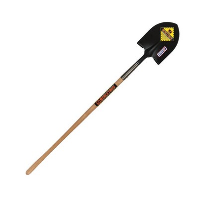 Structron 49344 Shovel, 8.8 in W x 12 in L, Tempered Steel, 48 in ...