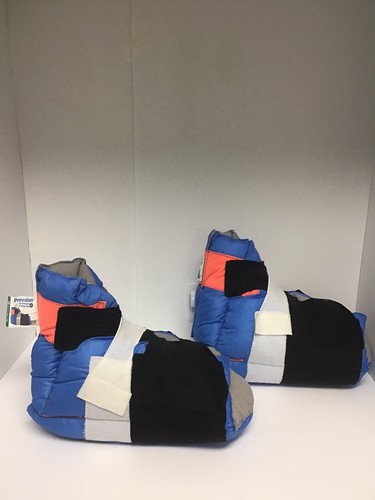 Prevalon Heel Protector ll Blue With Wedge 7355 (2) Cushioned Boots | eBay