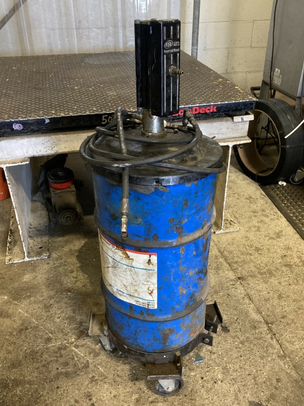 ARO Lm2250e-31-b Grease Pump 120 Pound 120lb Lubrication 50 1 Ingersoll ...