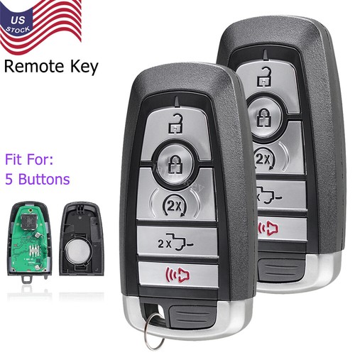 2 For 2018 2019 2020 2021 2022 Ford F150 F250 Smart Key Keyless Remote ...