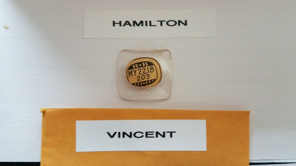 HAMILTON GLASS CRYSTALS by model name SAWYER to YORKTOWNE (NOS) | eBay