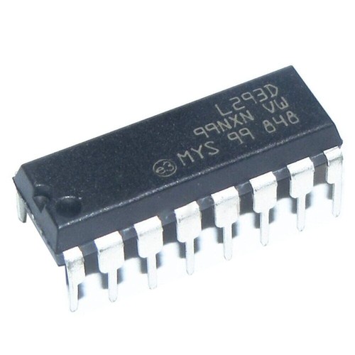 10PCS L293D DIP-16 L293 PUSH-PULL FOUR CHANNEL DRIVER WITH DIODES IC ...