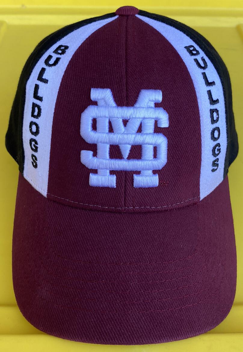 Mississippi State Bulldogs Captivating Headwear Adjustable Size Hat Cap ...