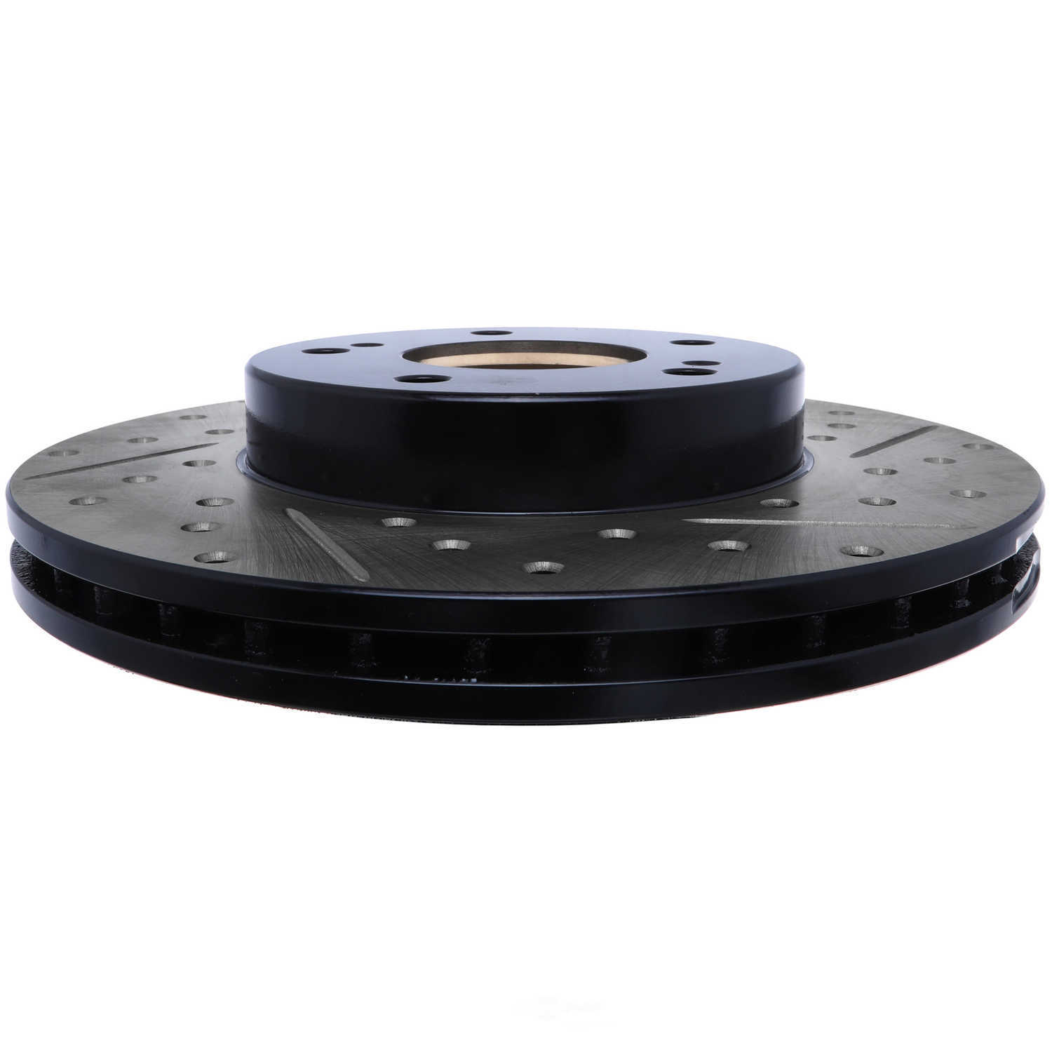 Disc Brake Rotor-Sport Cross-Drilled and Slotted fits 89-90 Nissan ...