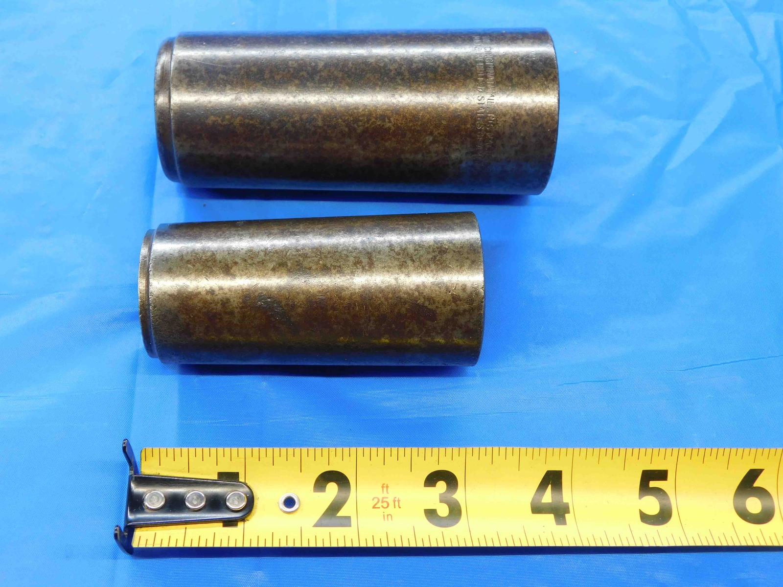 2 PC SET LATHE CENTER TAPER ADAPTERS MT3 TO MT5 & BS9 TO BS12 MORSE ...