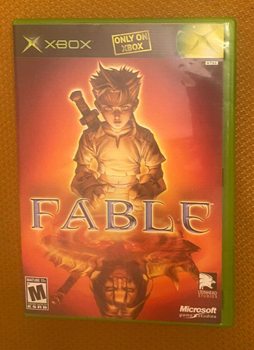 Fable (Microsoft Xbox, 2004) Game & Box, Tested 805529781146| eBay